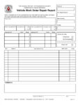 Body Shop Work Order Template