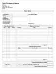 Handyman Work Order Template