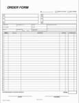 Semi Truck Work Order Template
