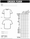 Wholesale Clothing Order Form Template
