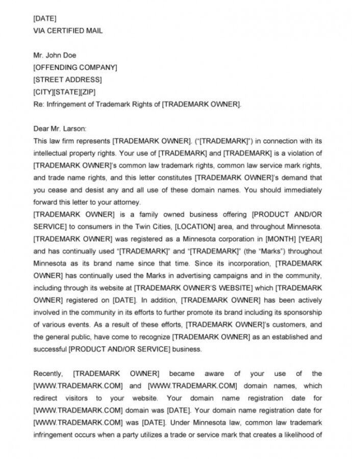 Clean Break Order Template