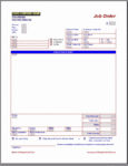Production Work Order Template